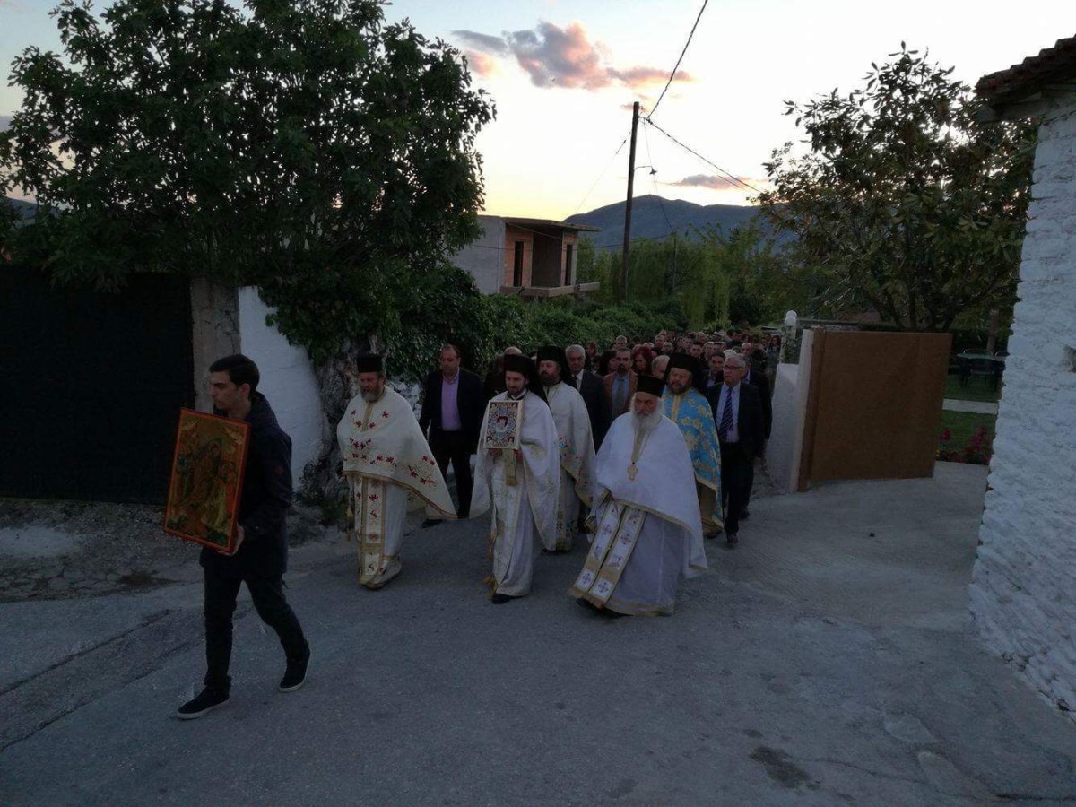 Ελάτεια: Με κατάνυξη η εορτή της Ζωοδόχου Πηγής (ΦΩΤΟ) - larissanet.gr
