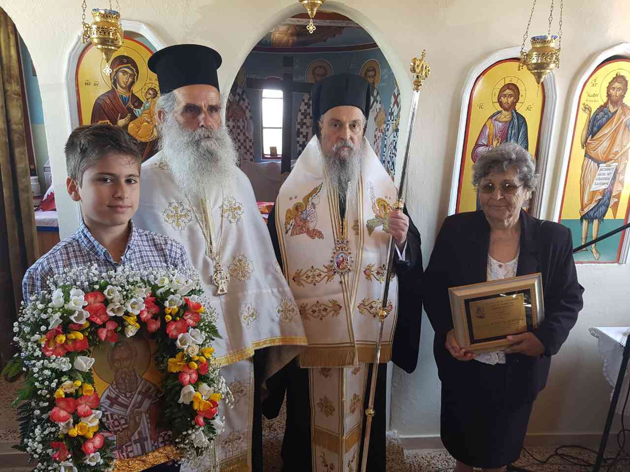 Αγιασμός στον ανακαινισμένο Ι.Ν. Αγίου Αθανασίου (ΦΩΤΟ) - larissanet.gr