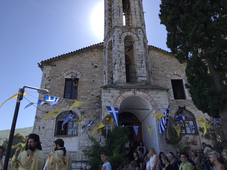 Εορτή Αγίας Παρασκευής στα Αμπελάκια - larissanet.gr