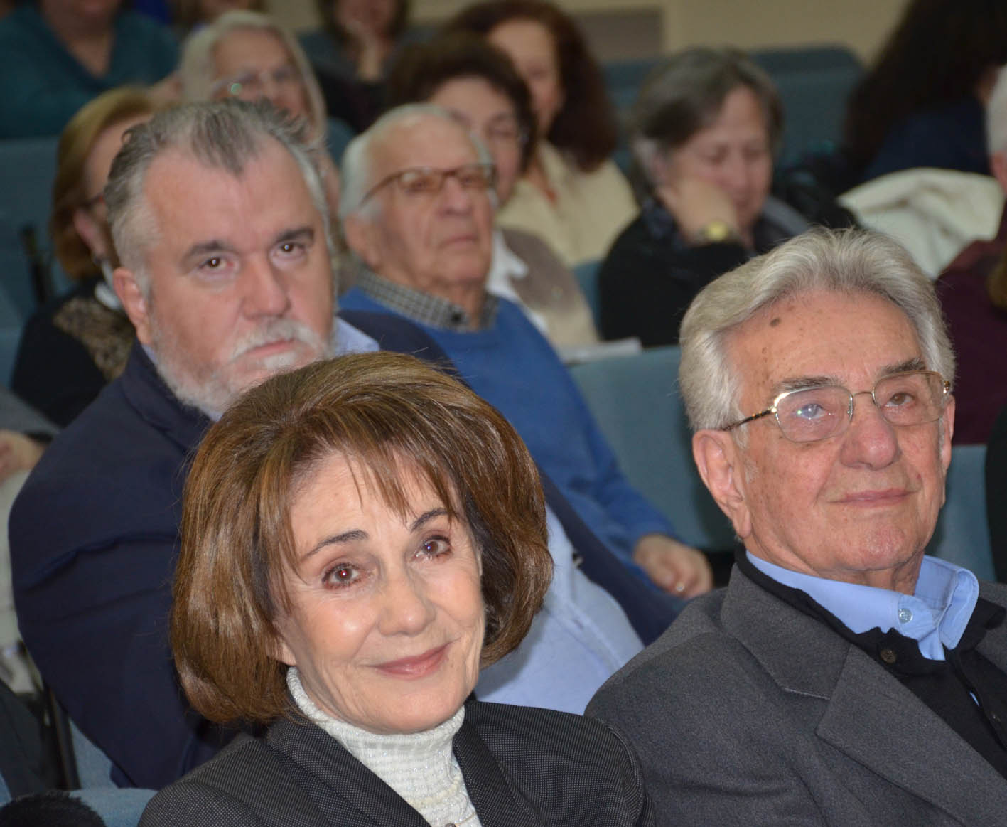 Λάρισα: Βραβεύτηκαν Στέφανος Ληναίος και Έλλη Φωτίου (φωτ.) - larissanet.gr