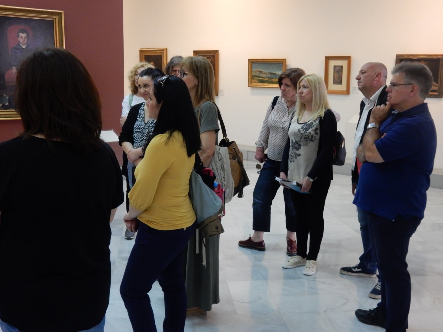 Επίσκεψη του τμήματος του Ελληνικού Πολιτισμού του ΕΑΠ - larissanet.gr