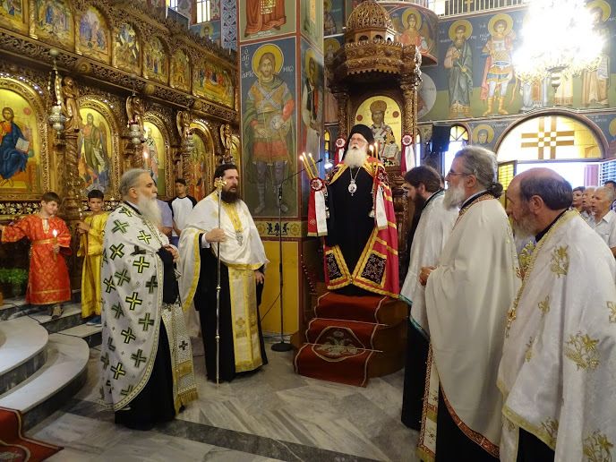 Λάρισα: Στην εορτή του Αγίου Φανουρίου ο τοποτηρητής Μητροπολίτης ...
