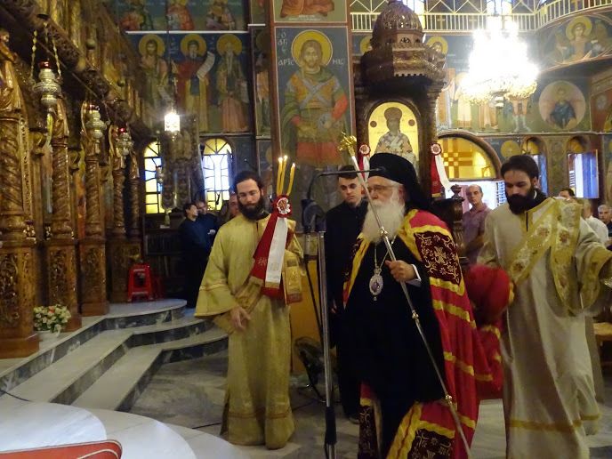 Λάρισα: Στην εορτή του Αγίου Φανουρίου ο τοποτηρητής Μητροπολίτης ...