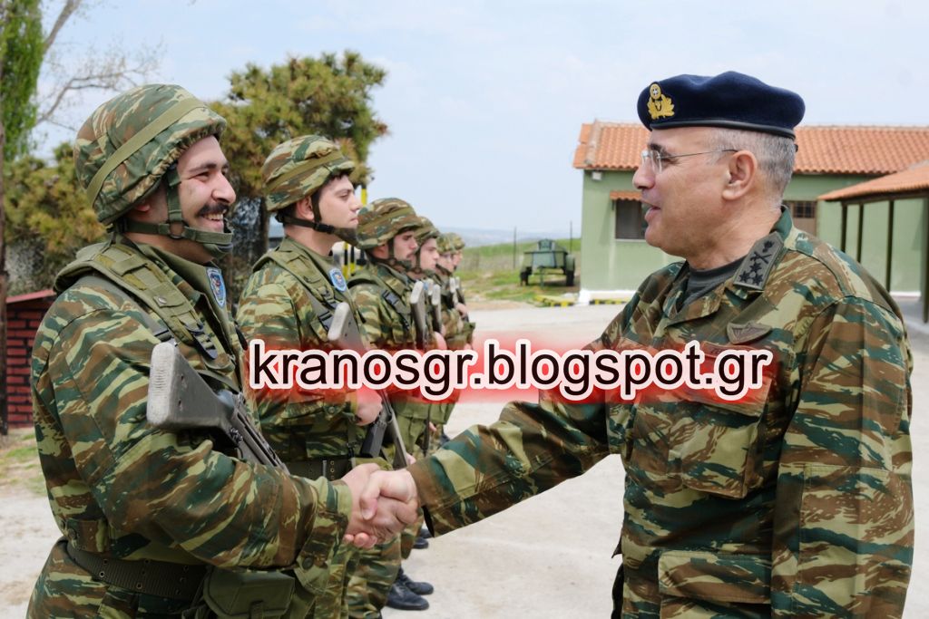 Σε στρατιωτικές μονάδες του Έβρου ο διοικητής 1ης Στρατιάς - larissanet.gr