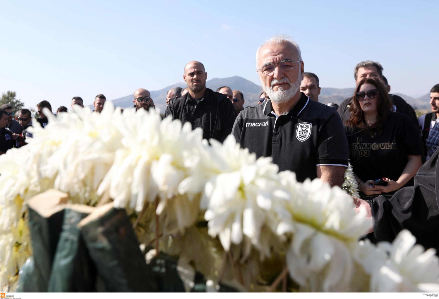 Μνημόσυνο για τους αδικοχαμένους φιλάθλους του ΠΑΟΚ στα Τέμπη (φωτ ...