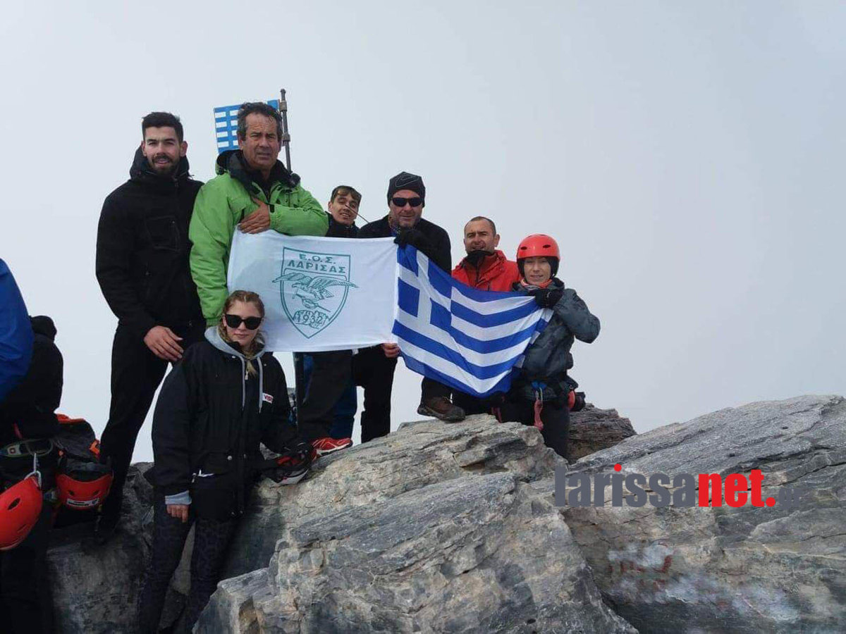 Στην κορυφή του Ολύμπου με τον ΕΟΣ Λάρισας (φωτ.) - larissanet.gr