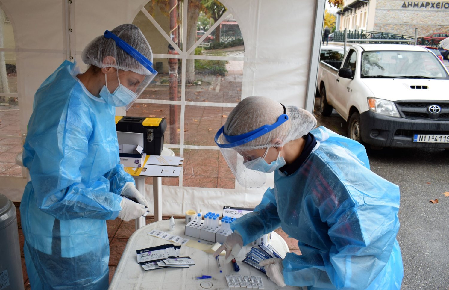 Αρνητικά όλα τα rapid test στην ΠΕ Λάρισας - larissanet.gr