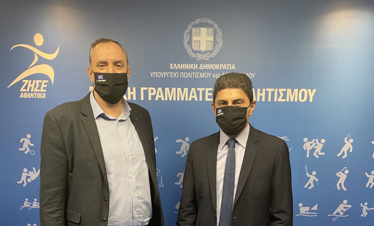 Συνάντηση εργασίας με τον Λευτ. Αυγενάκη για τον Γ. Κόκουρα - larissanet.gr