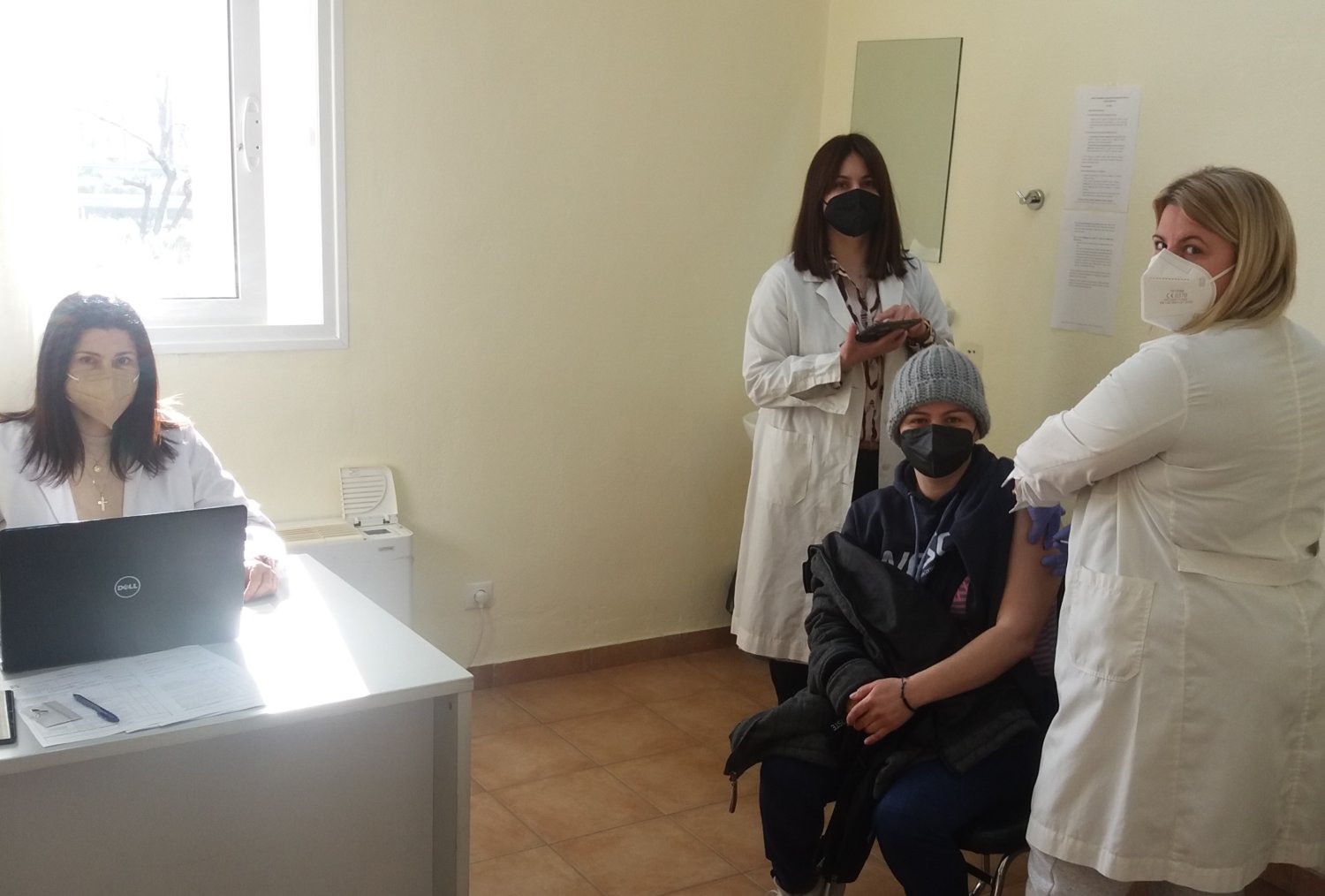 Κατ' οίκον εμβολιασμοί Covid-19 από την 1η ΤΟΜΥ Αγίου Γεωργίου Λάρισας ...