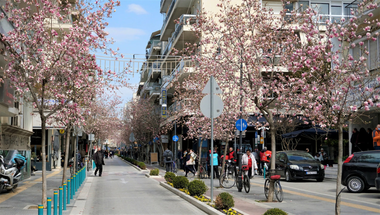 Όμορφες εικόνες από το κέντρο της Λάρισας - larissanet.gr