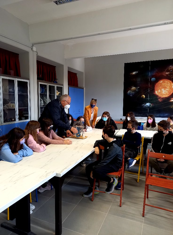 Επίσκεψη 5ου Δημοτικού στο 5ο Γυμνάσιο Λάρισας - larissanet.gr