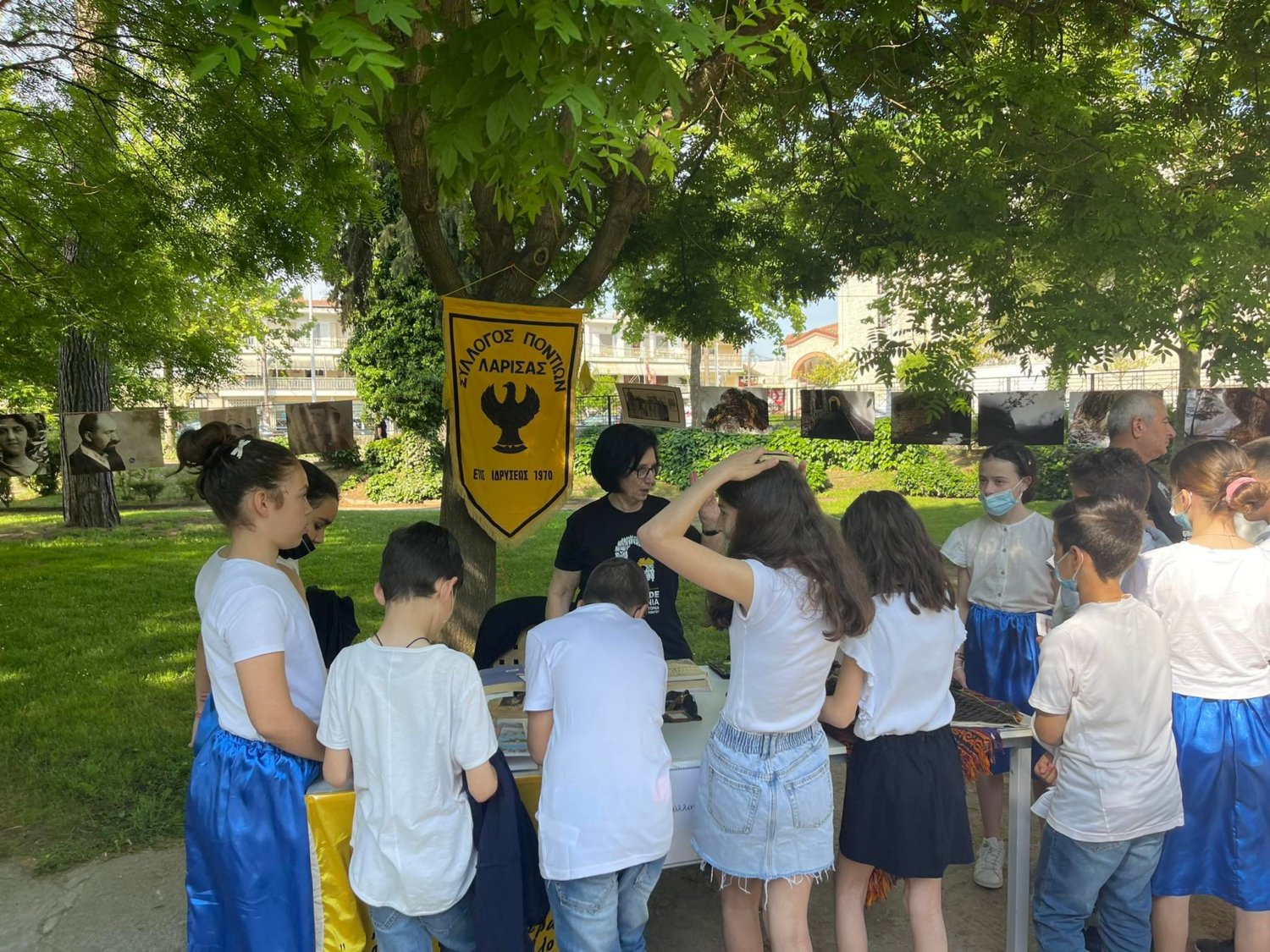 Λάρισα: Οι μαθητές μαθαίνουν την τοπική ιστορία της Θεσσαλίας (φωτ ...