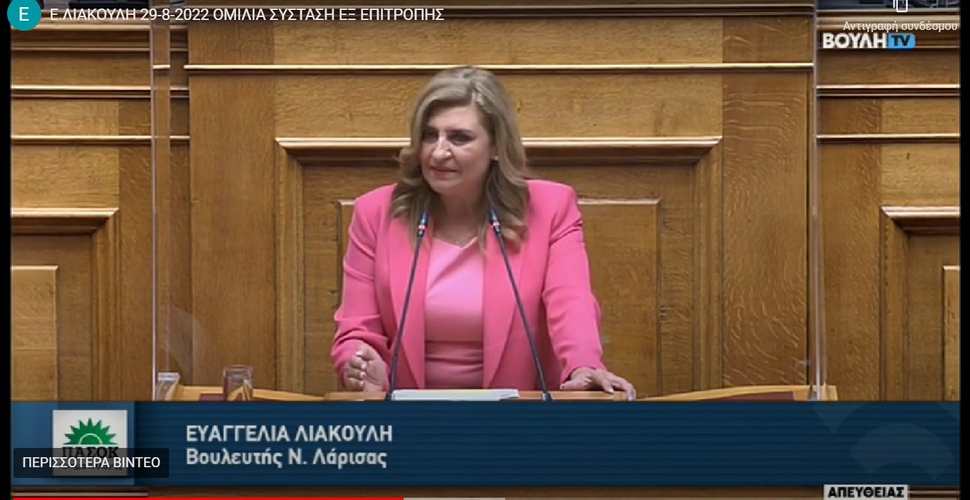 Ε. Λιακούλη: «Ο κ. Μητσοτάκης πιστεύει σε δύο «δημοκρατίες»: αυτή που ...