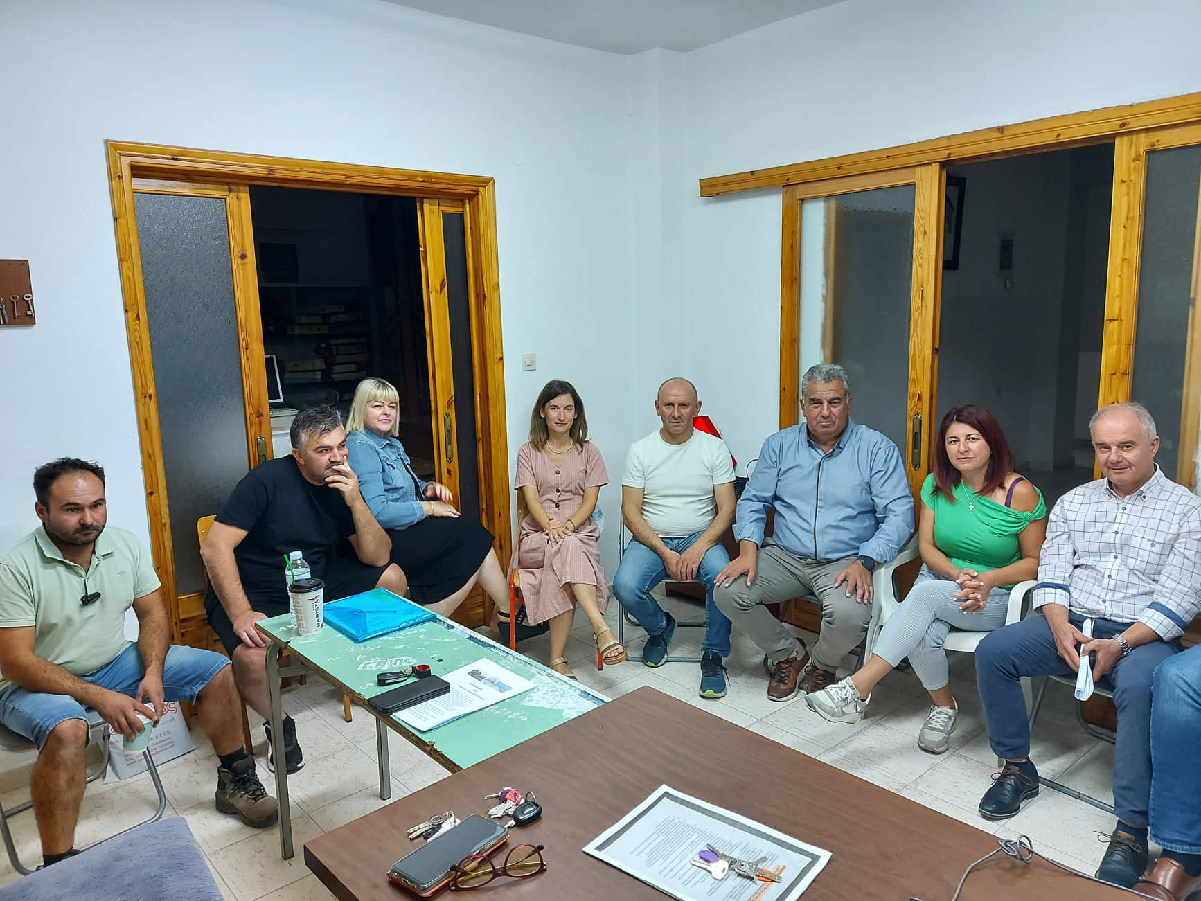 Συνάντηση με τον πρόεδρο της Κοινότητας Αιγάνης είχε ο Σύλλογος Καστρί ...