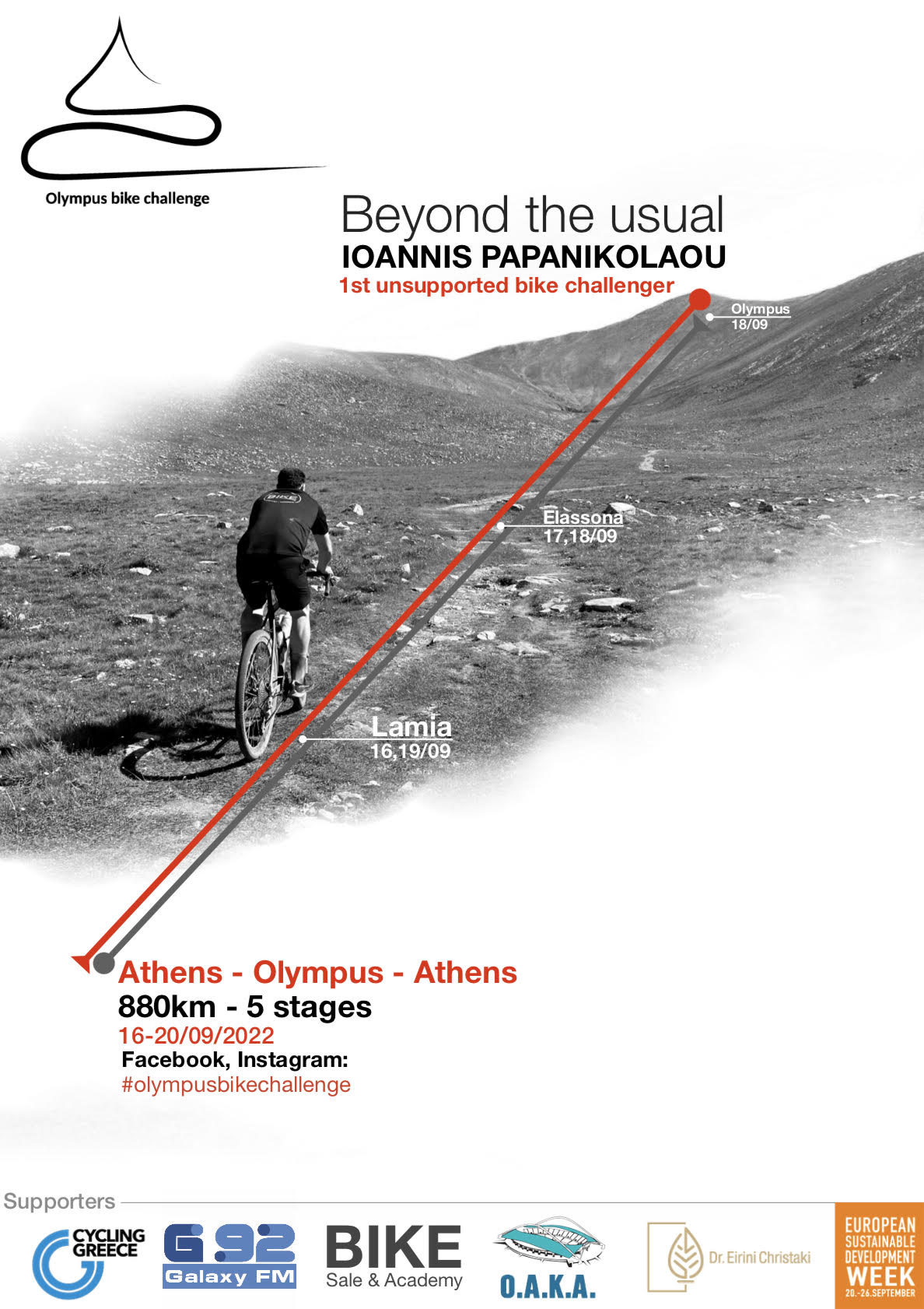 Υποστηρικτής του Olympus bike challenge ο Δήμος Ελασσόνας - Γιατί είναι ...