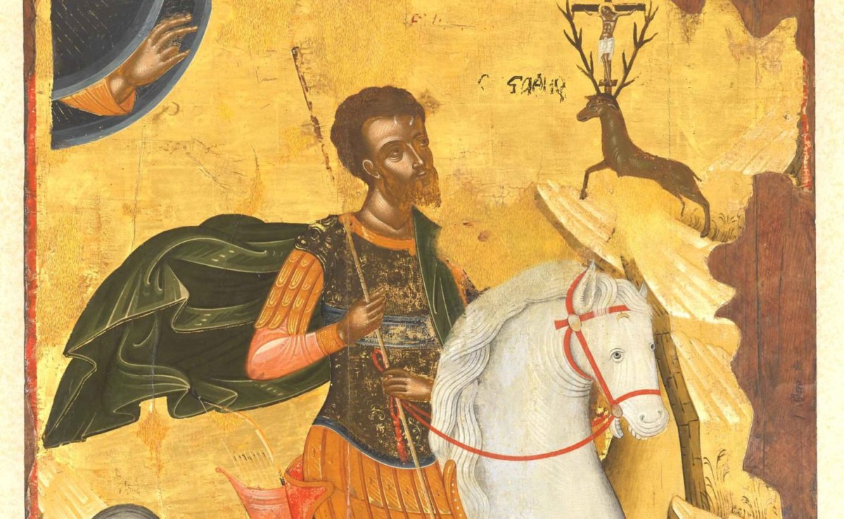 Ο Άγιος Ευστάθιος ο Μεγαλομάρτυς και η Αγία οικογένειά του - 20.9 ...