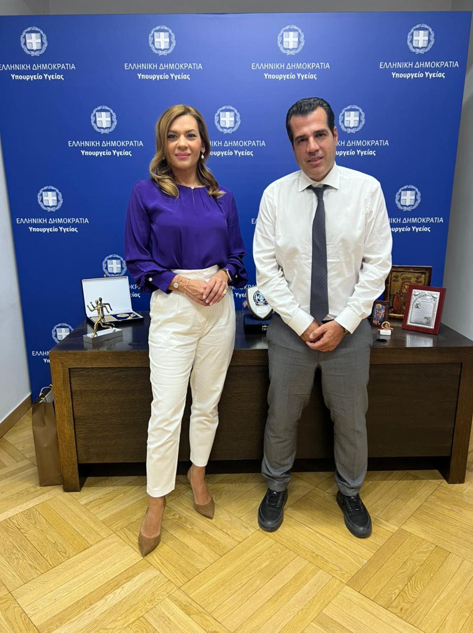 Στον Πλεύρη η Μπίζιου για τα αποκεντρωμένα γραφεία ΕΟΠΥΥ σε Αγιά ...