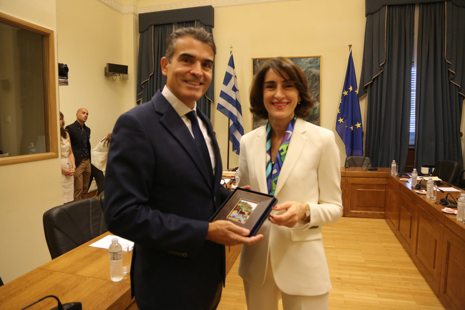 Επίσκεψη της Προέδρου της Επιτροπής Ευρωπαϊκής Ολοκλήρωσης του ...