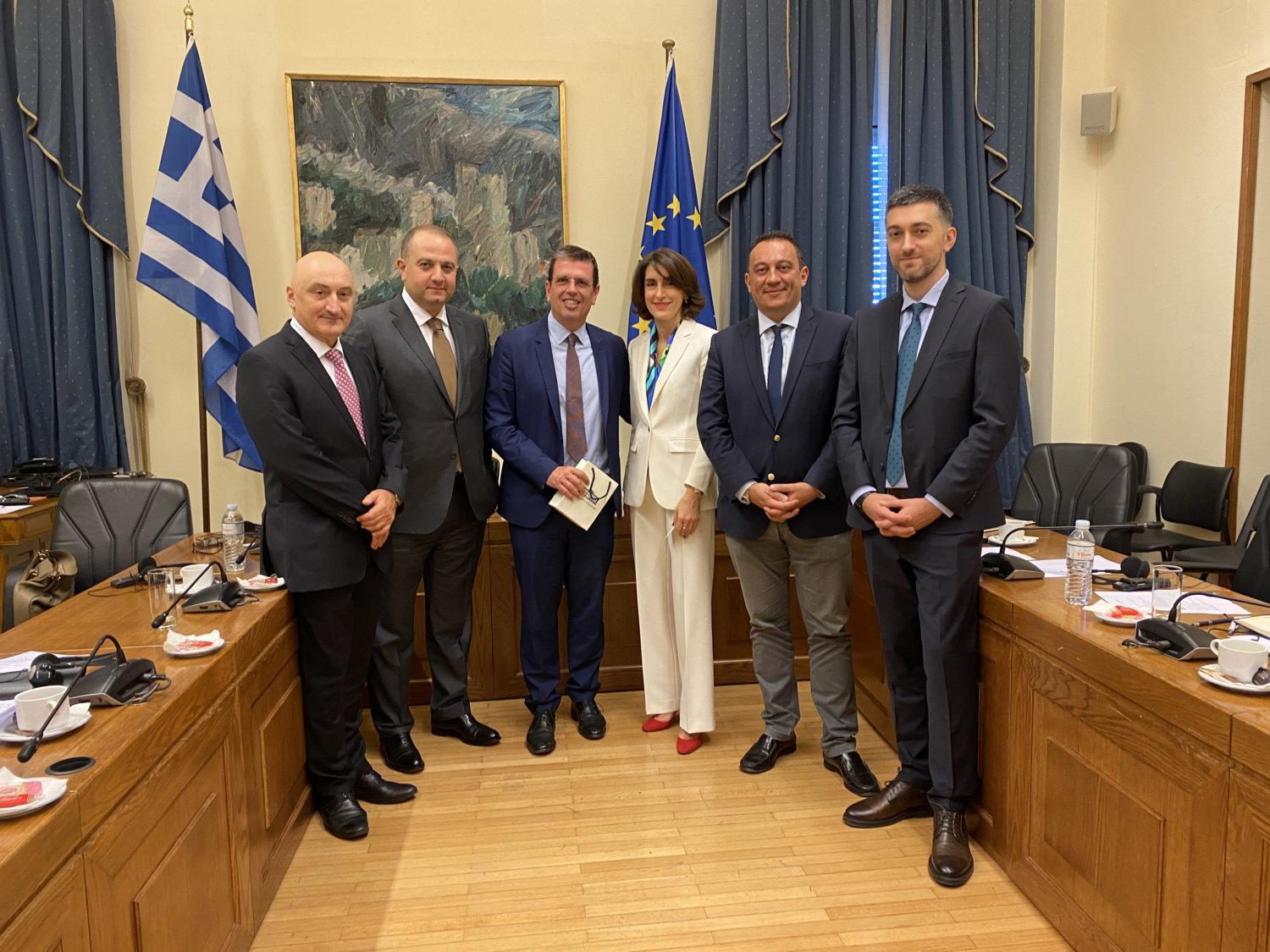 Επίσκεψη της Προέδρου της Επιτροπής Ευρωπαϊκής Ολοκλήρωσης του ...