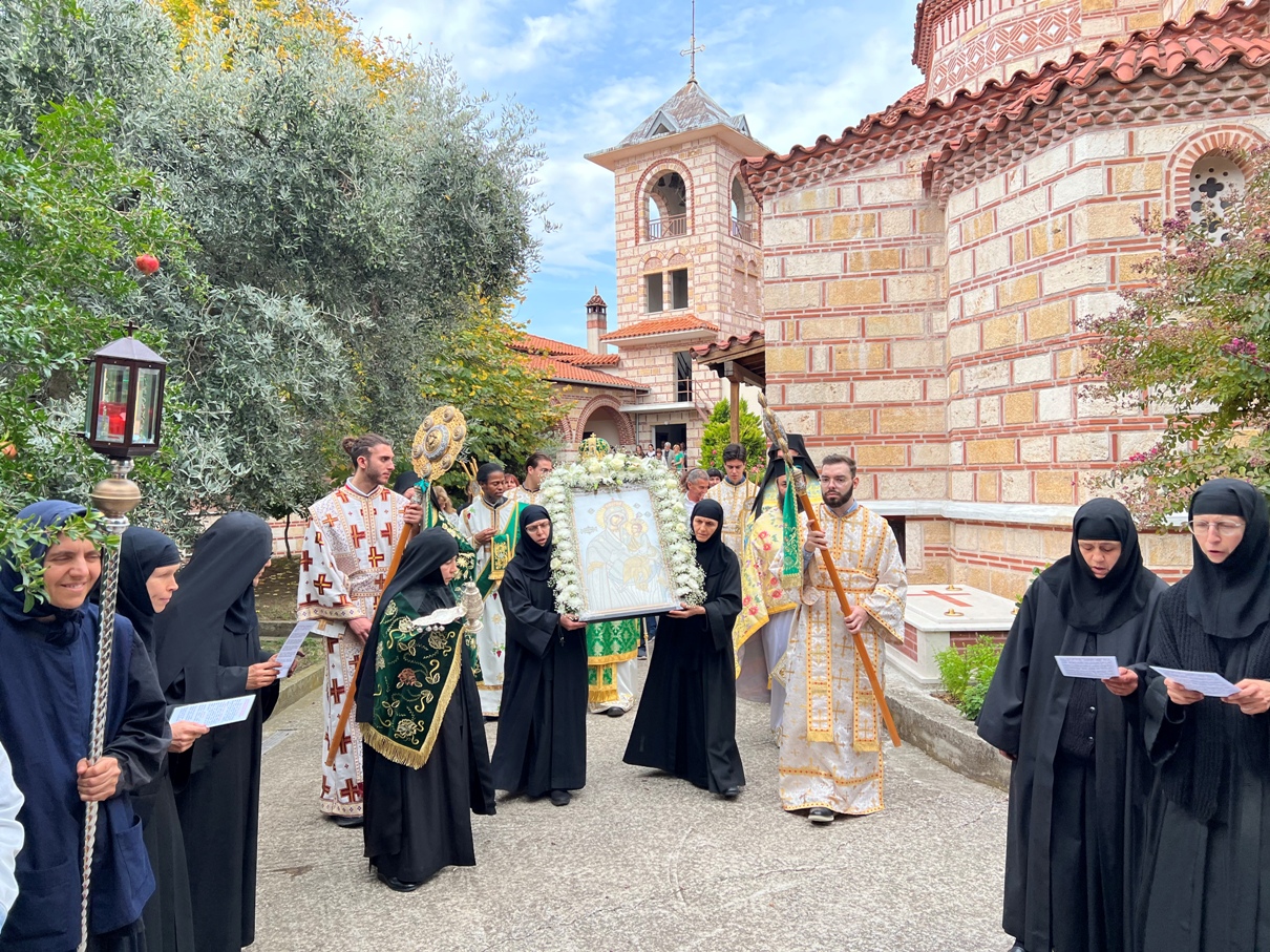 Πανηγύρισε την Παναγία Γοργοϋπηκόου η Μονή Αγίου Αθανασίου Κολινδρού ...