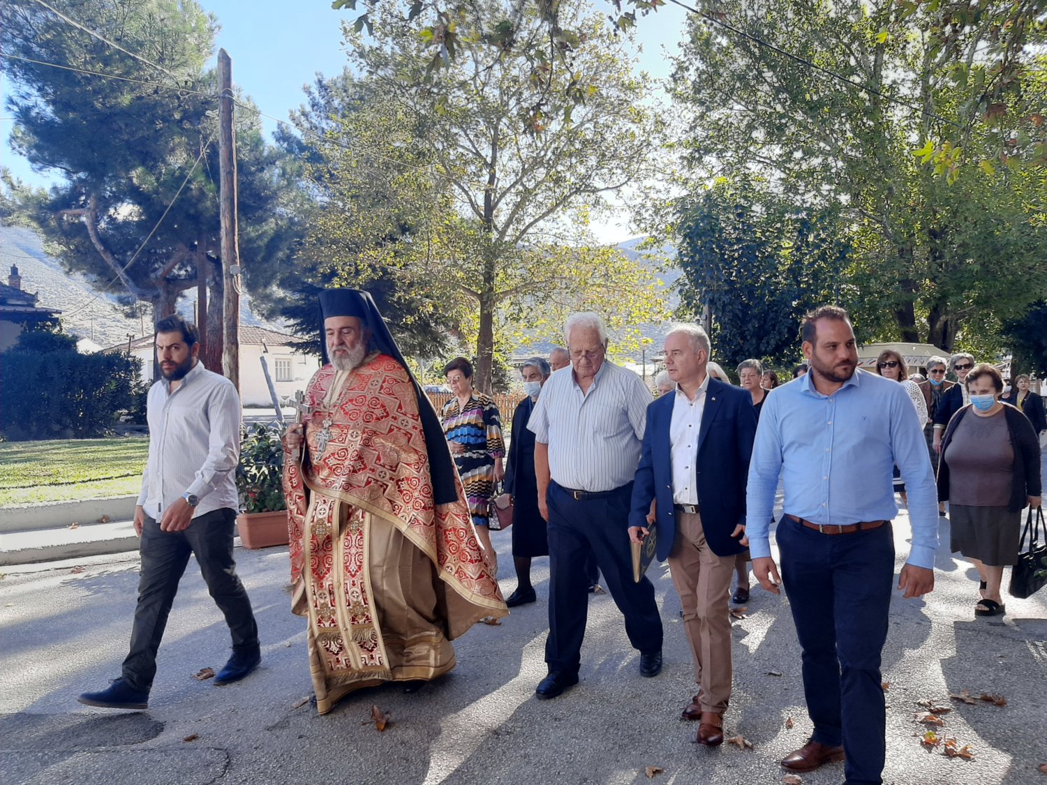 Τίμησαν τη μνήμη του Αγίου Ιερομάρτυρος Κυπριανού και Ιουστίνης της ...