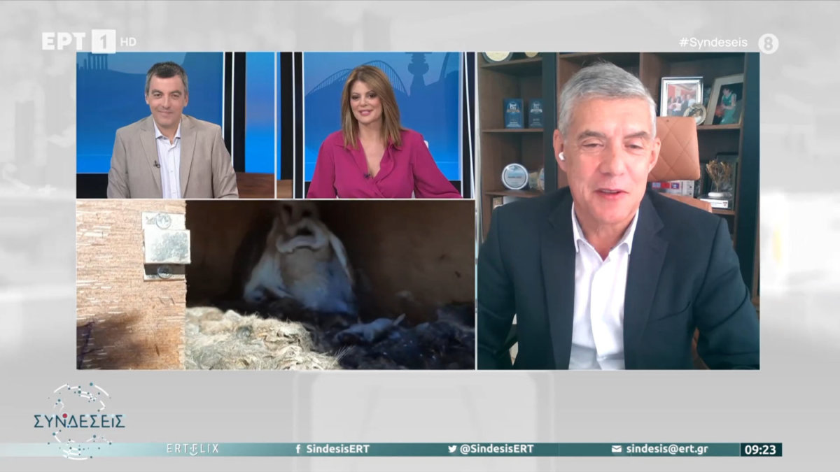 Στην ΕΡΤ1 ο Κώστας Αγοραστός... - larissanet.gr