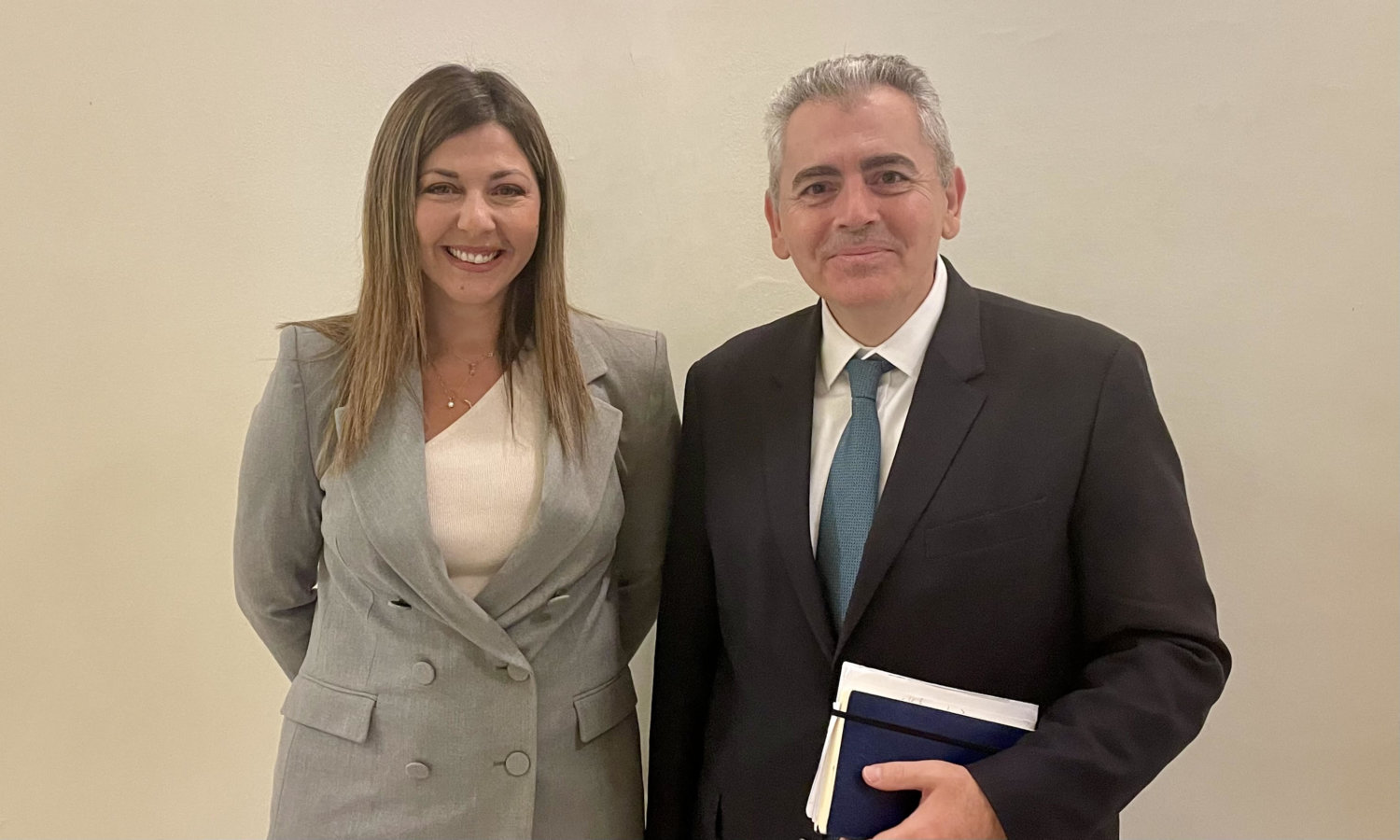 Μάξιμος Χαρακόπουλος με υφυπουργό Τουρισμού Σοφία Ζαχαράκη: Ουσιαστική ...