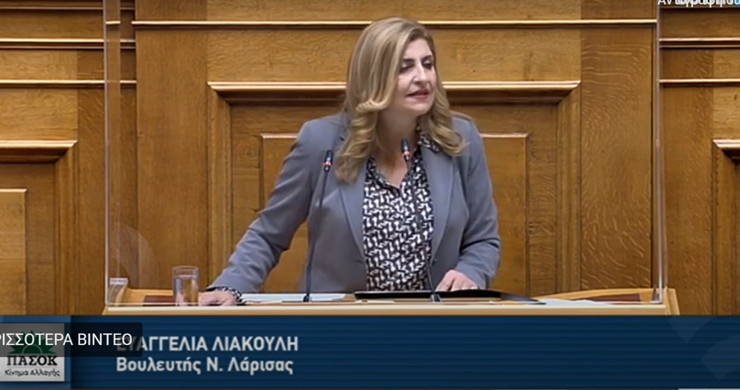 Ευ. Λιακούλη: «Οι «σύγχρονες φυλακές» της ΝΔ, είναι αποθήκες ψυχών και ...