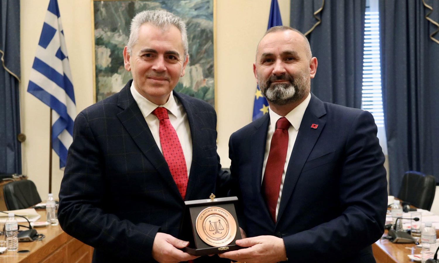 Μ. Χαρακόπουλος σε Αλβανό υπουργό Δικαιοσύνης: "Κλειδί" για την ΕΕ ο ...