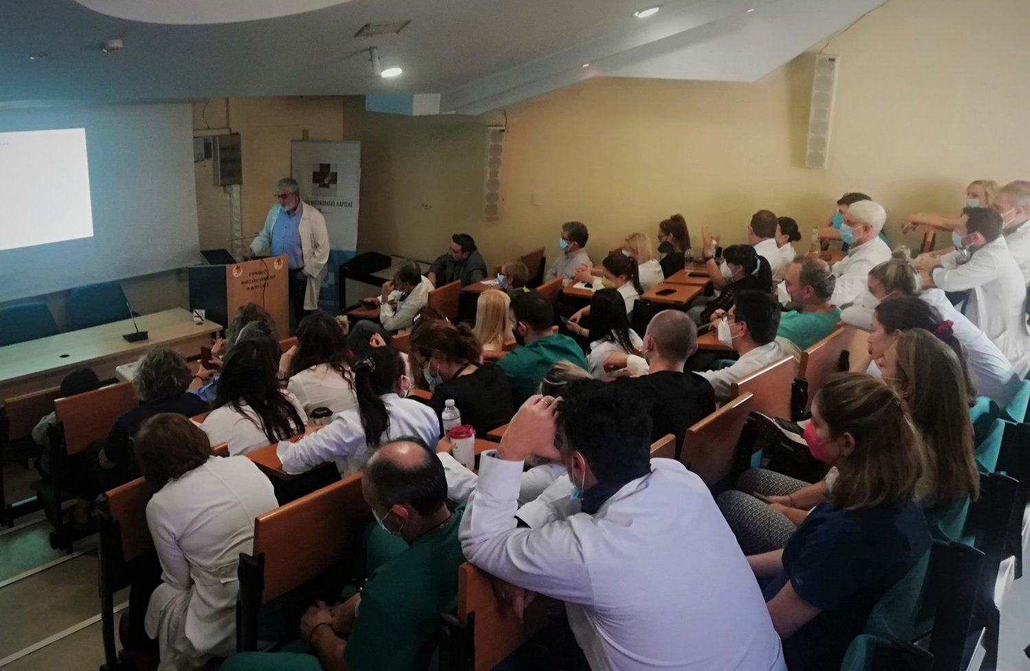 Ομιλία στο ΓΝΛ για τη σημασία της πρόληψης των ενδονοσοκομειακών ...