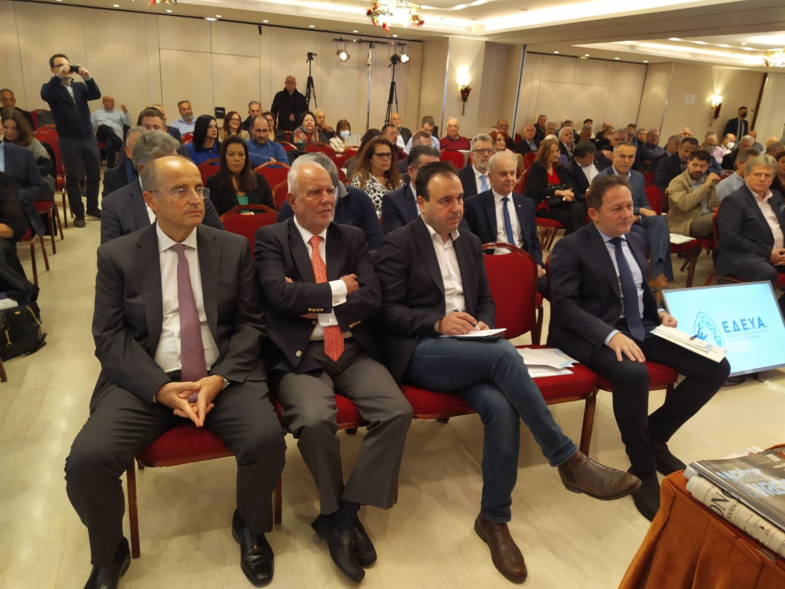 Στην Ετήσια Τακτική Συνέλευση της ΕΔΕΥΑ ο Δήμαρχος Τεμπών - larissanet.gr