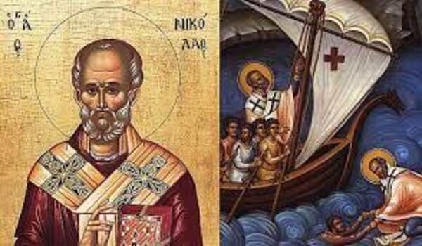 Η ανάσταση του ναυτικού και ο Άγιος Νικόλαος ο θαυματουργός Αρχιεπ ...