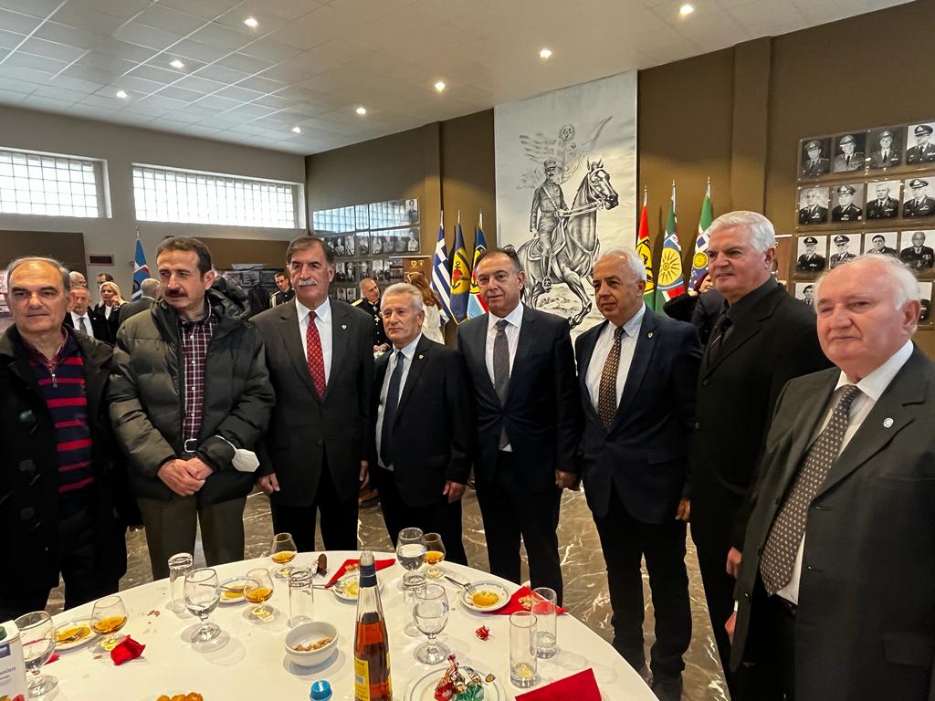 Με τους απόστρατους ο Χρήστος Κέλλας - larissanet.gr