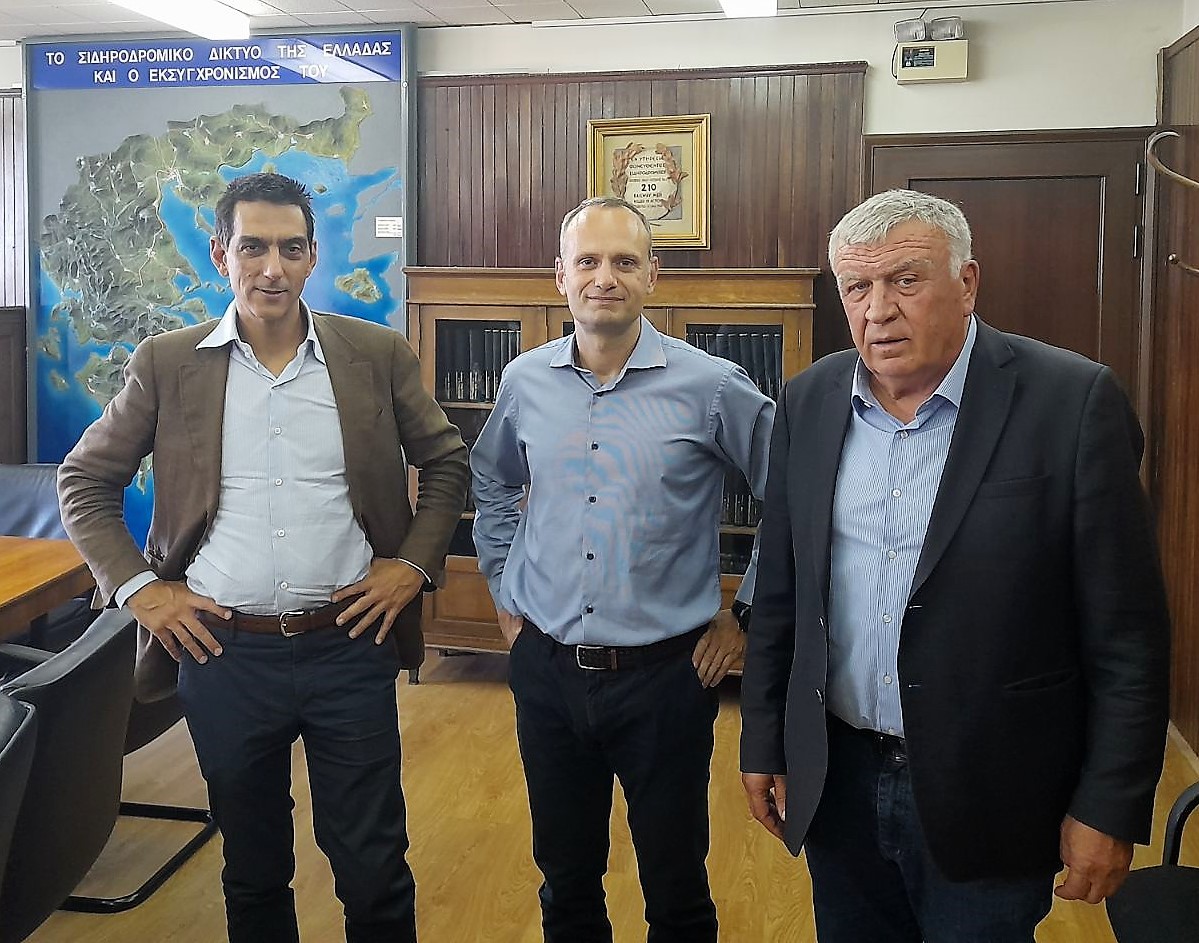 Συνάντηση του Θ. Νασιακόπουλου με τον Πρόεδρο του ΟΣΕ - Ποιά είναι τα ...