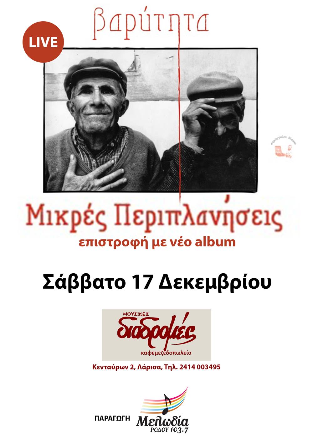 Οι ΜΙΚΡΕΣ ΠΕΡΙΠΛΑΝΗΣΕΙΣ σε νέες περιπλανήσεις και στη Λάρισα ...