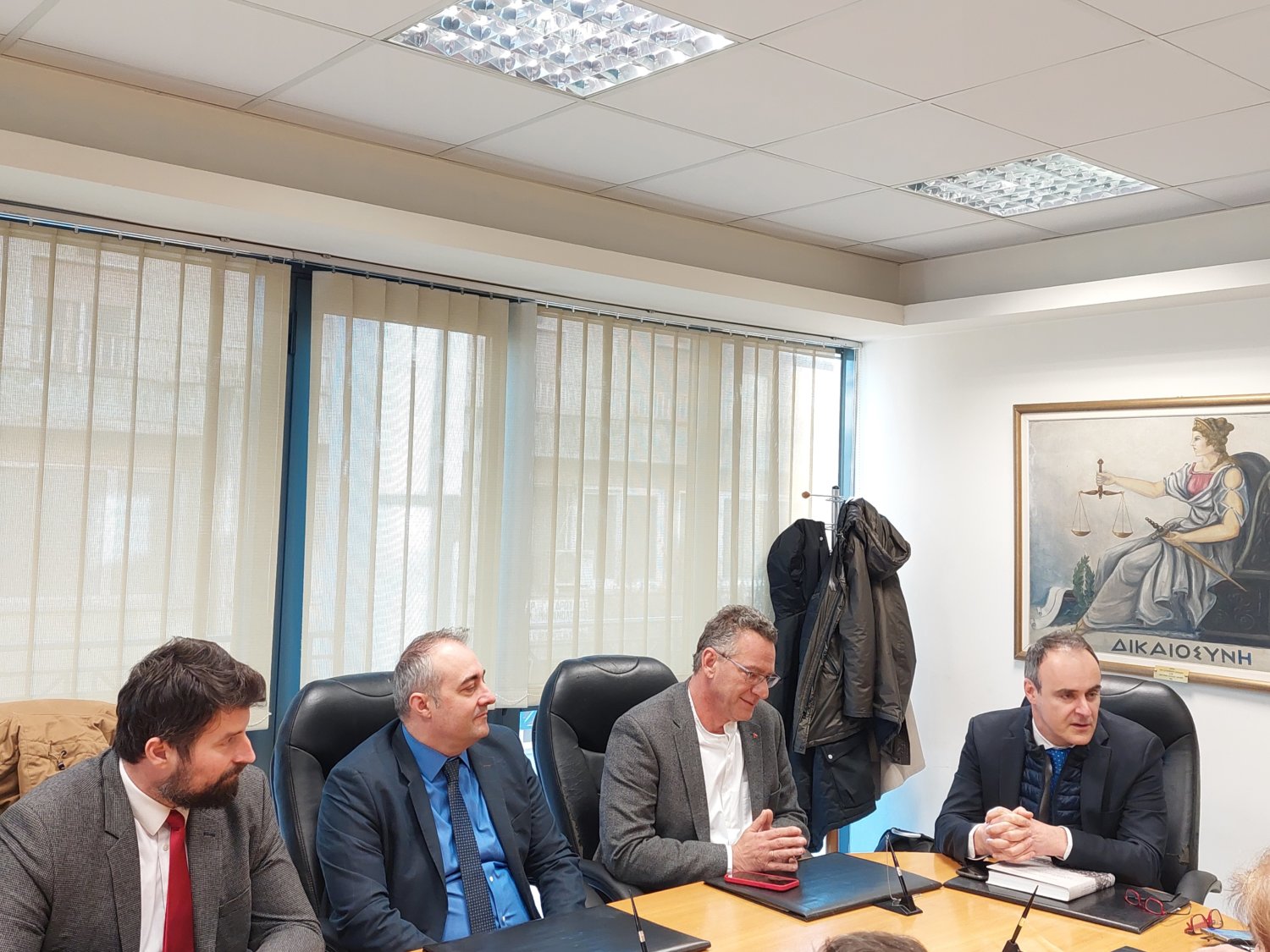 Λάρισα: Στο Δικηγορικό Σύλλογο Λάρισας ο Κώστας Αρβανίτης (φωτ ...