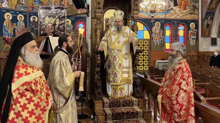 Στον Ιερό Ναό Προφήτη Ηλία Λαρίσης ιερούργησε ο Ιερώνυμος - larissanet.gr