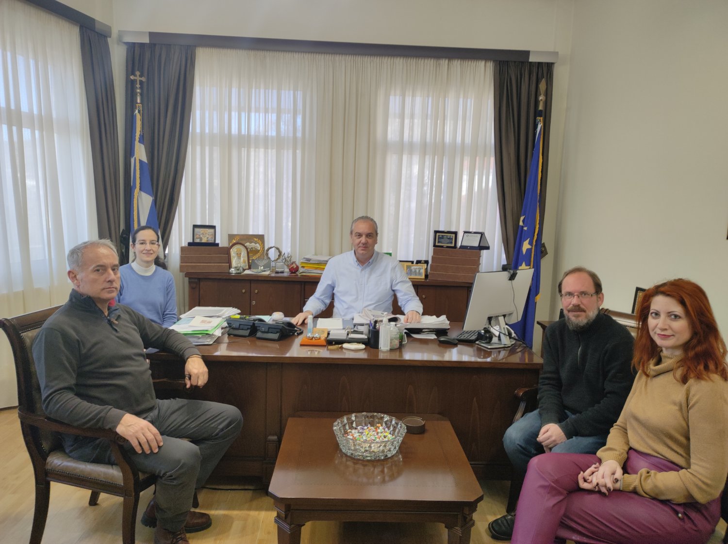 Ενημέρωση του Δημάρχου Ελασσόνας από κλιμάκιο της ΔΑΕΦΚ Ολοκληρώνονται ...