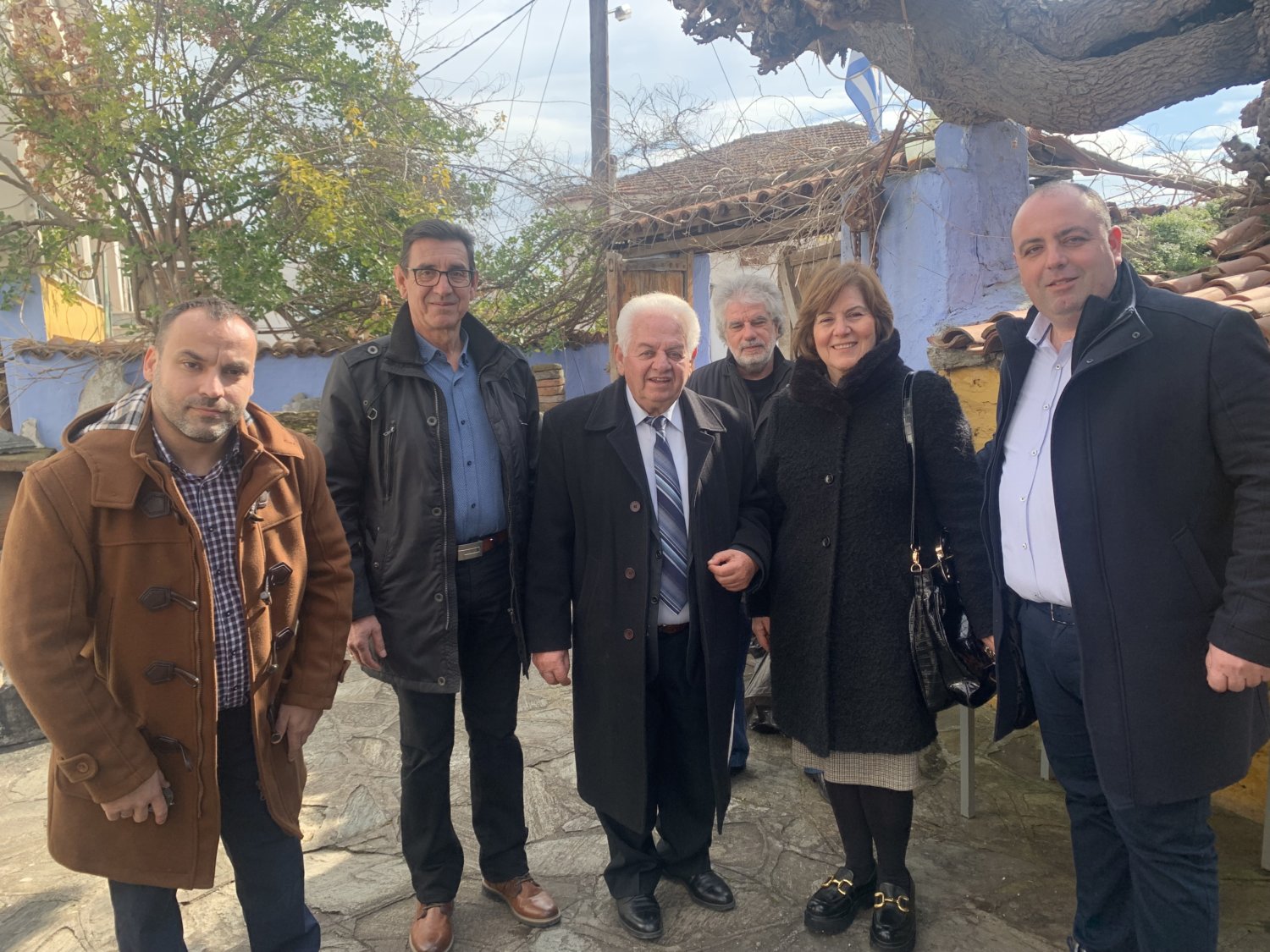 Ήταν όλοι εκεί, στην κοπή πίτας του Μορφωτικού Συλλόγου - Λαογραφικού ...