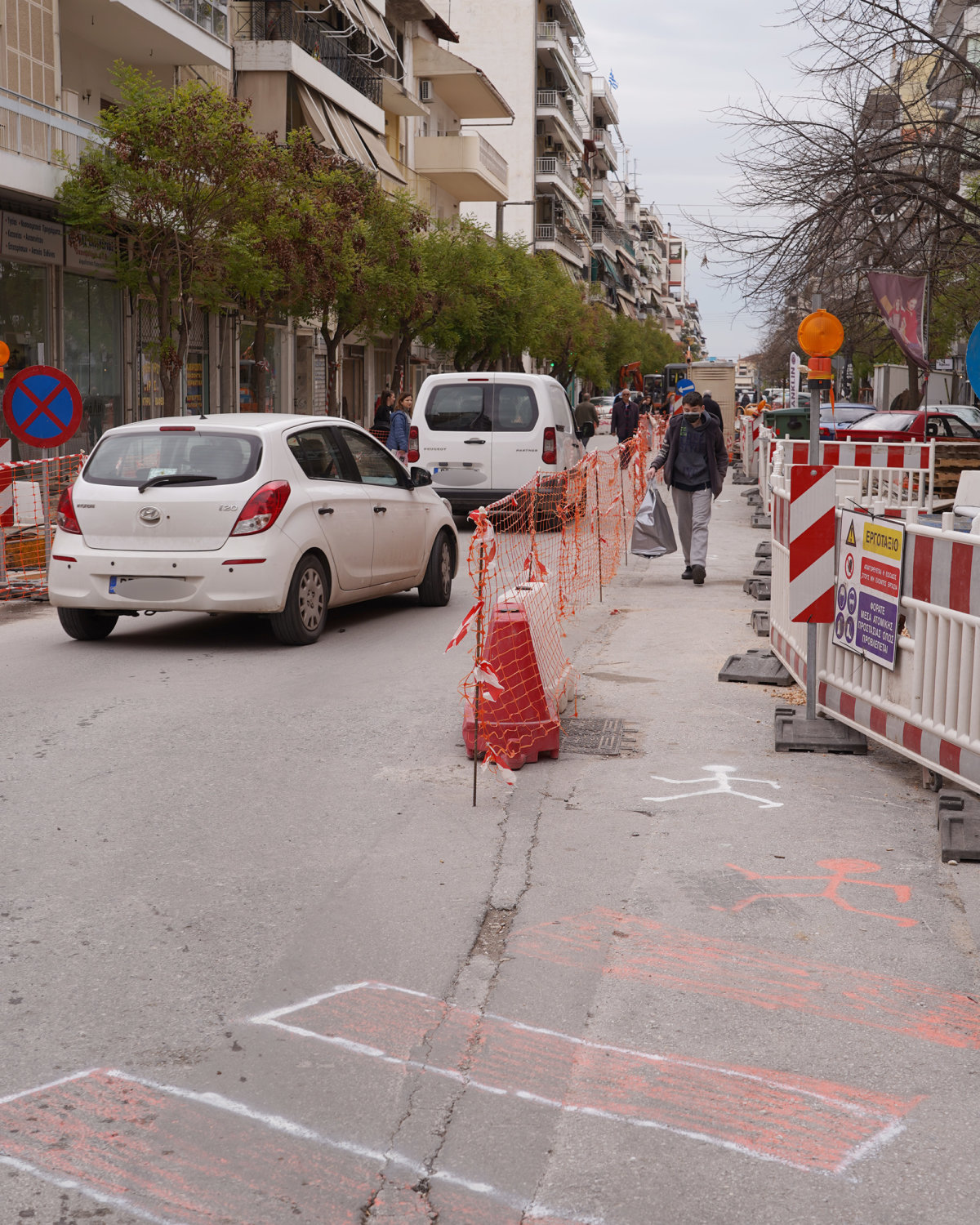Λάρισα: Συνεχίζονται τα έργα στην οδό Νικηταρά – Προσοχή στη διέλευση ...