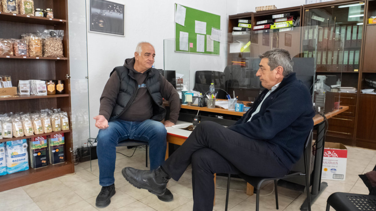 Στον Αγροτικό Συνεταιρισμό Φαρσάλων «ΕΝΙΠΕΑ» ο Π. Νταής: «Χρηματοδοτικά ...