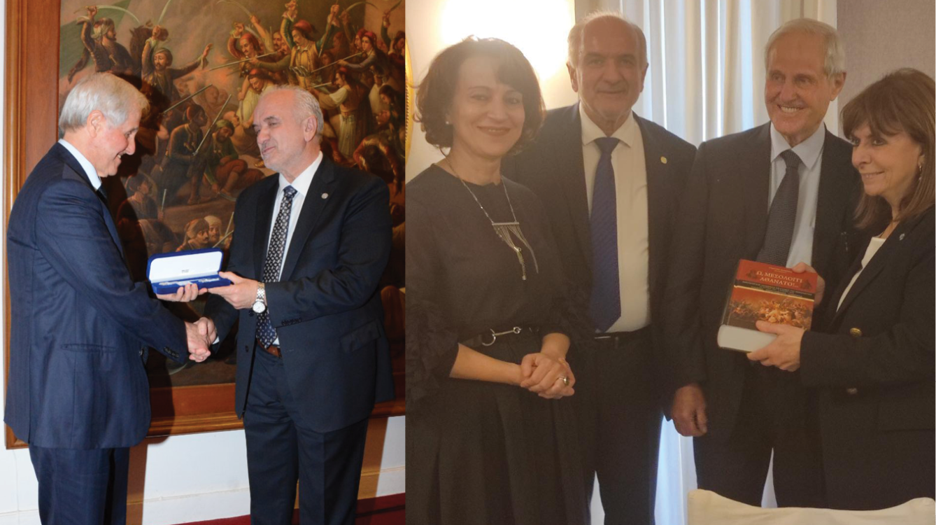 Ελ. Σαΐτης: Χορηγός του βιβλίου «Ω, Μεσολόγγι, Αθάνατο!..» - Με την ...