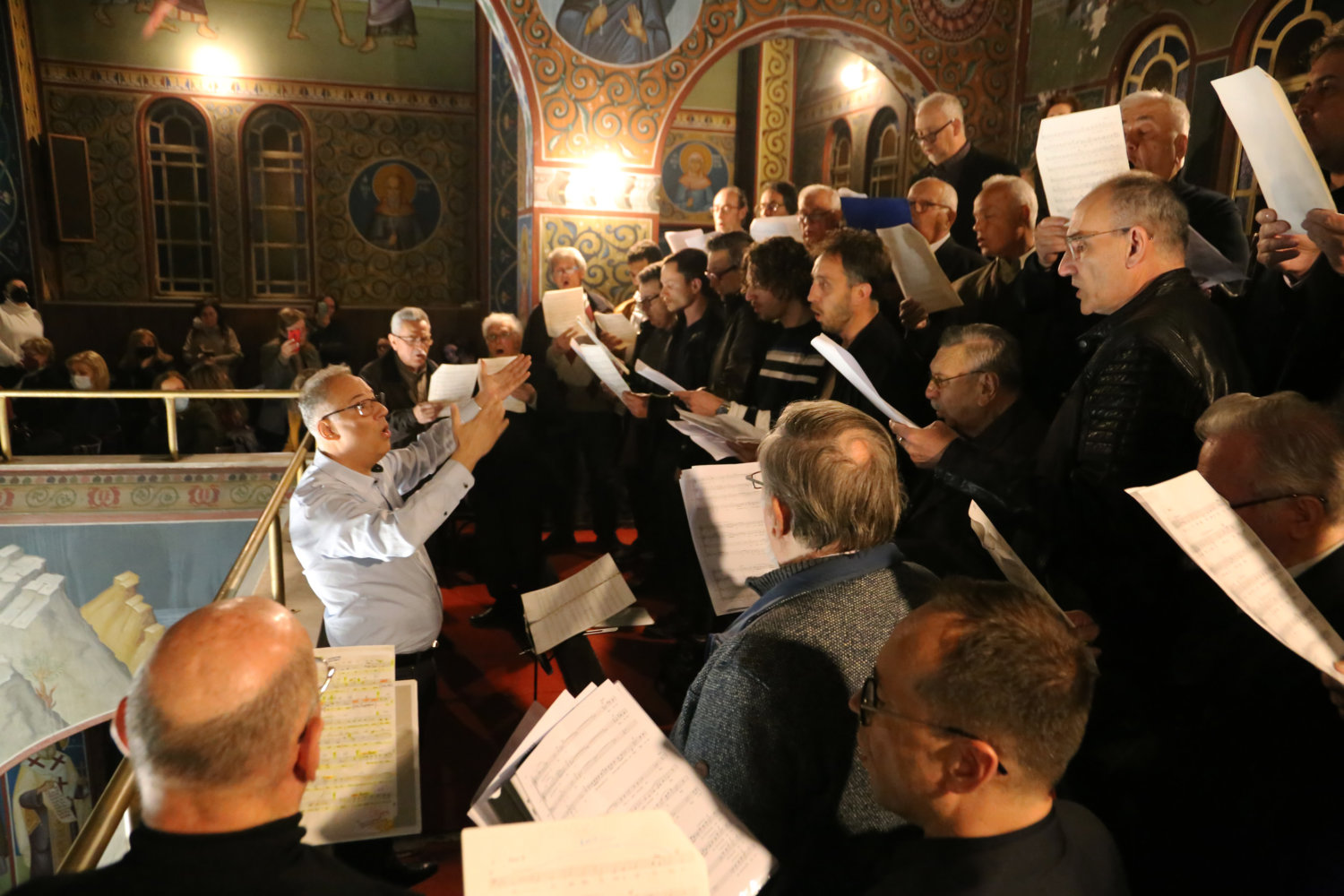 Μυσταγωγία στον Ι.Ν. Αγίων Τεσσαράκοντα Μαρτύρων με τη χορωδία του ...