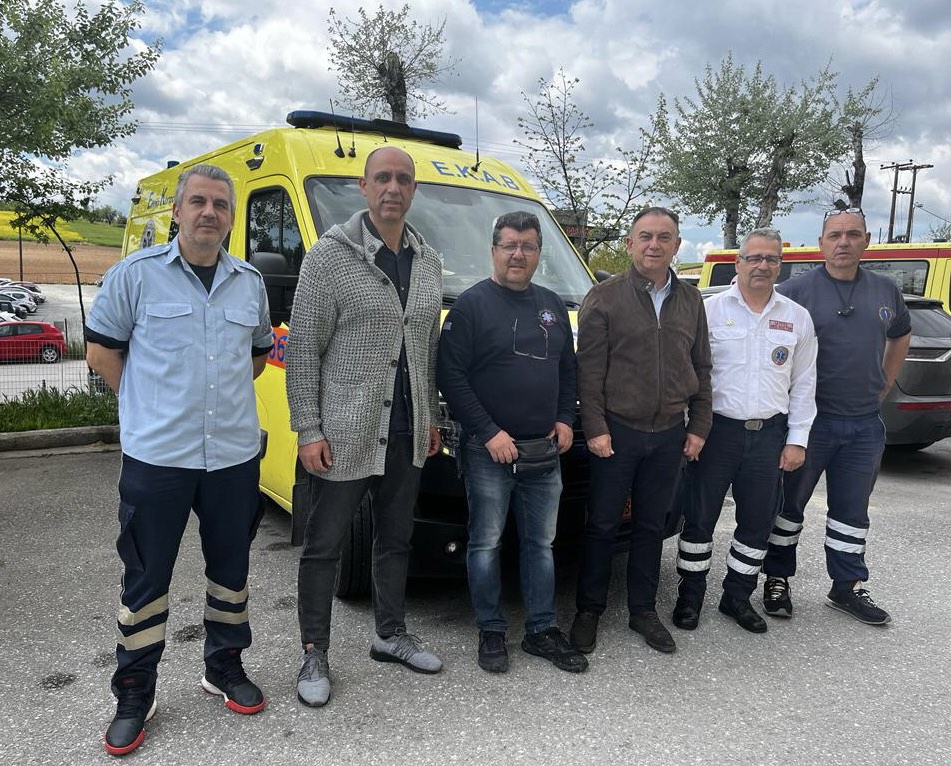 Κέλλας: Έμπρακτος ο σεβασμός μας στους εργαζόμενους του ΕΚΑΒ που δίνουν ...