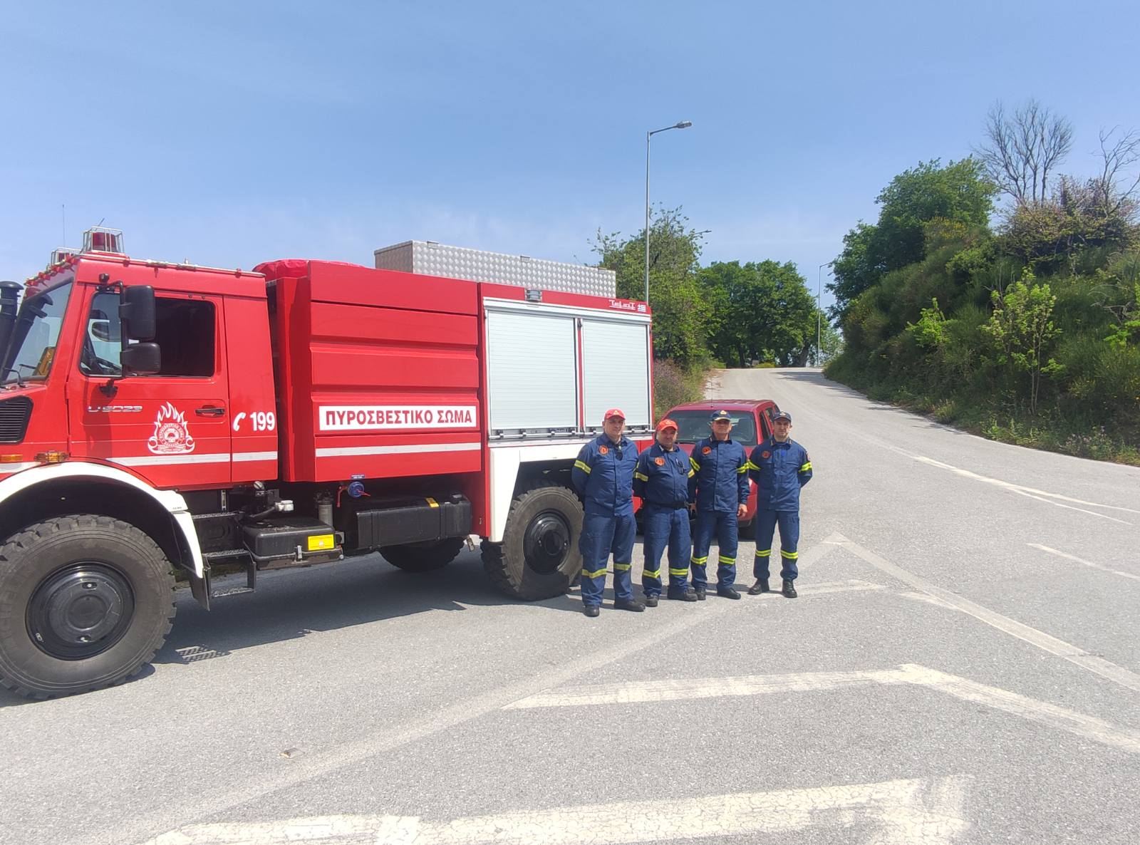 Τα δασικά περιπολικά επισκέφτηκε ο διοικητής της Πυροσβεστικής ...