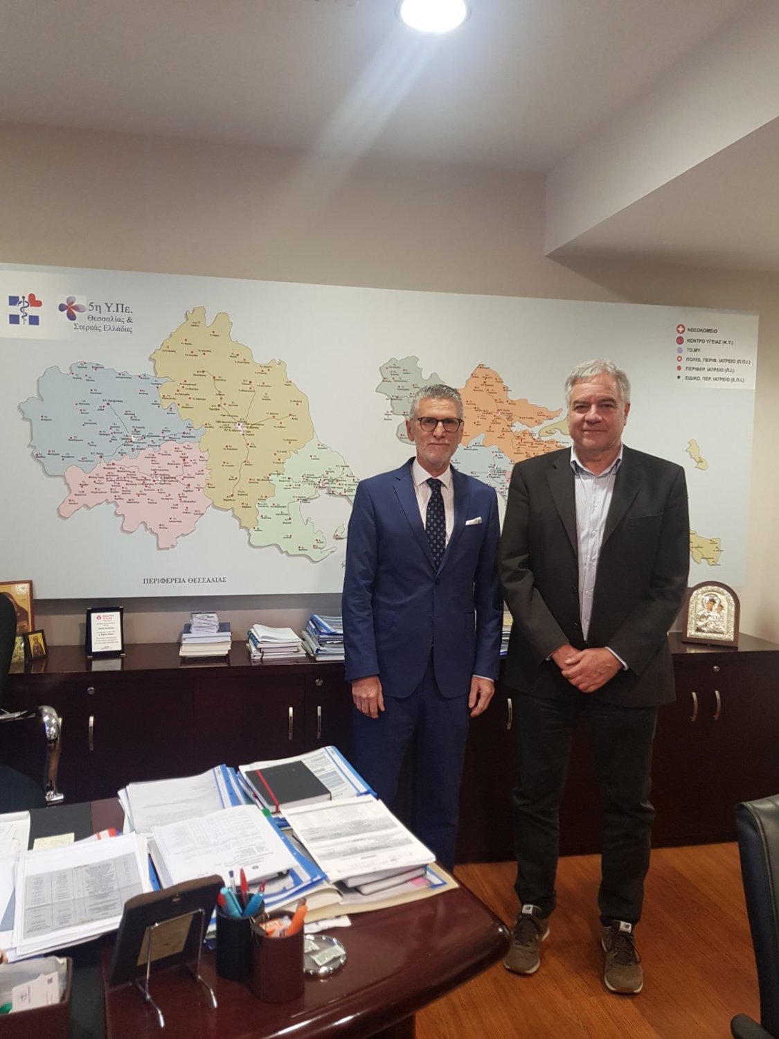 Διοικητής στο Γενικό Νοσοκομείο Θήβας ο Ελασσονίτης Ιωάννης Κατσαγκόλης ...