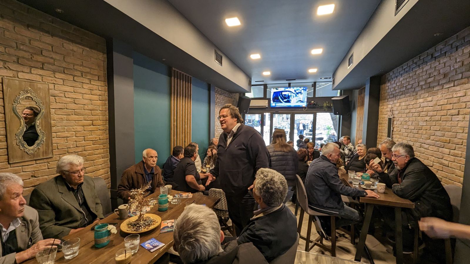 Θ. Παπαλιάγκας σε Ευαγγελισμό - Βερδικούσια: «Με την ψήφο σας δίνετε ...