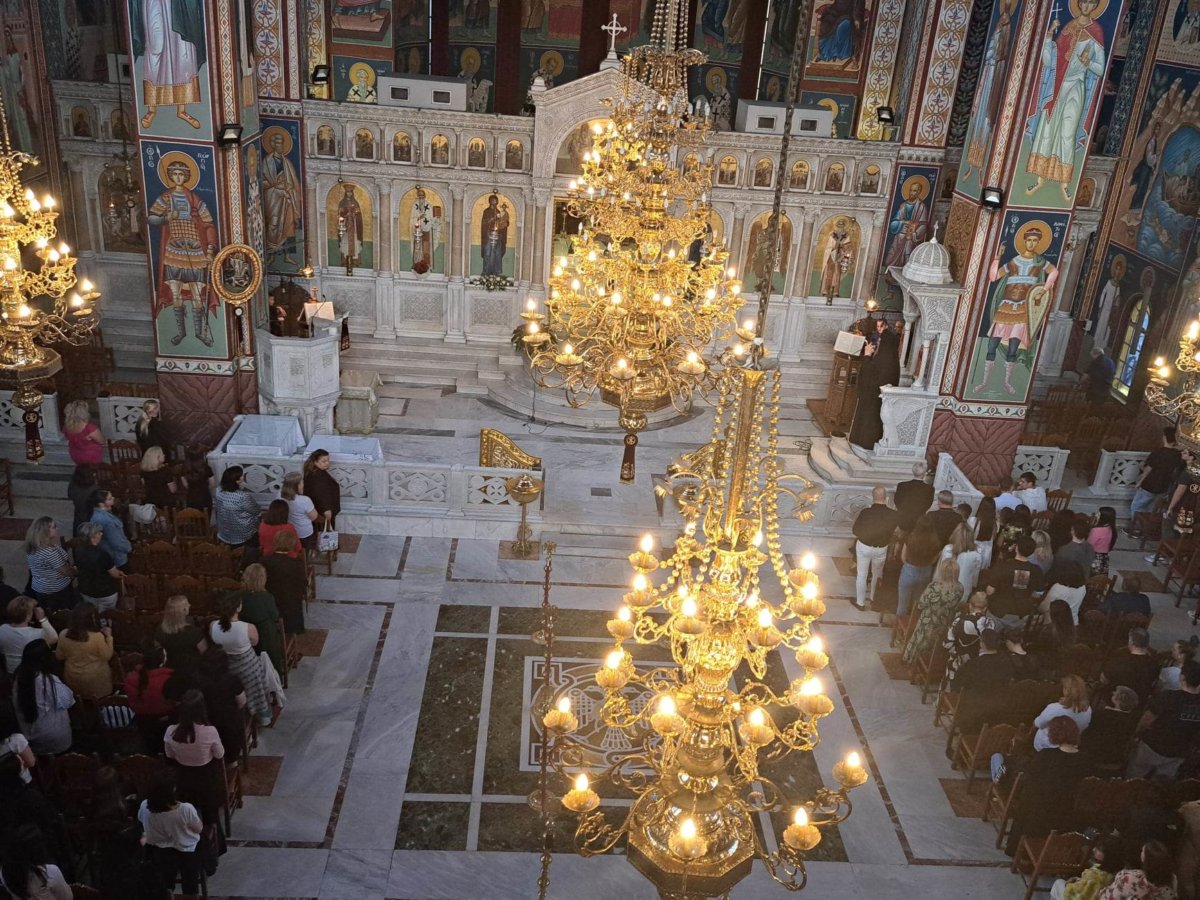 Λάρισα: Αγρυπνία για τη μνήμη του Αγίου Παντελεήμονος, στον Άγιο ...