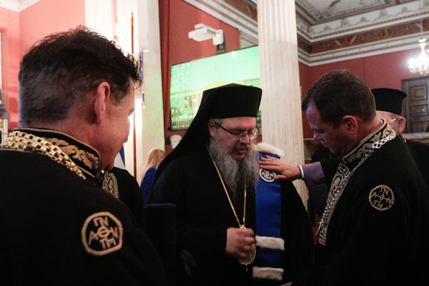 Λαρίσης Ιερώνυμος: Επίτιμος Διδάκτορας του ΕΚΠΑ - Εικόνες από την ...