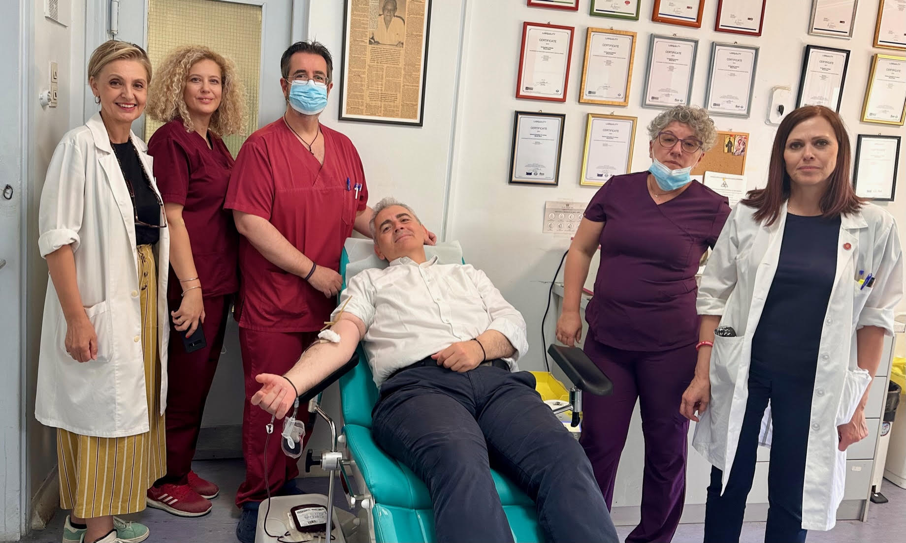 Χαρακόπουλος: Ο εθελοντής αιμοδότης αξίζει τον σεβασμό μας - Η ...